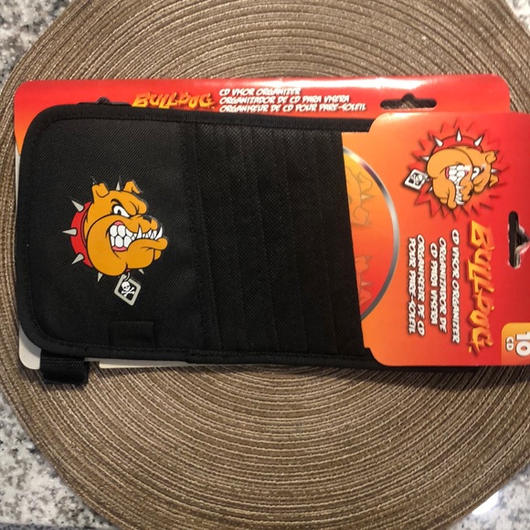 PlastiColor | Media | Bulldog Cd Visor Organizer | Poshmark